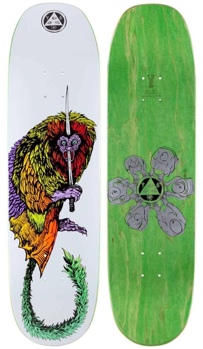 Welcome Tamarin On Moontrimmer 2.0 8.5 Deck Blanc – Freedom Skateshop